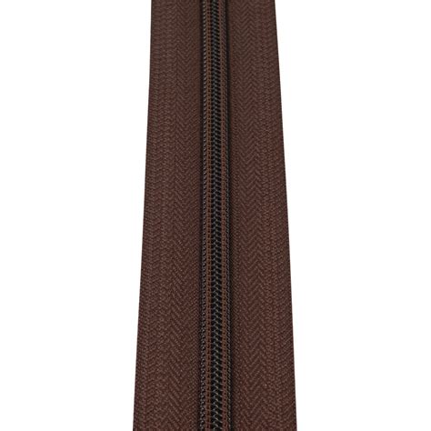 5 Brown Ykk Coil Zipper Tape Nylon 5cn Bro Weaver Leather Supply