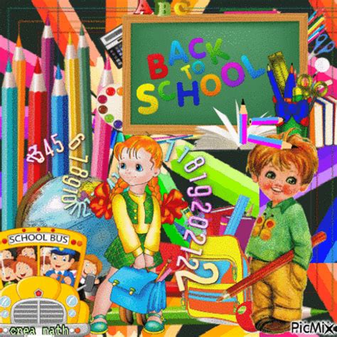 La Rentrée Des Classesconcours Free Animated  Picmix
