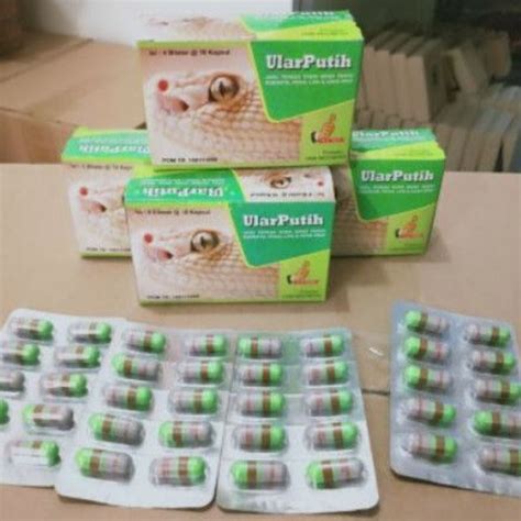 Jual Kapsul Ular Putih Original Shopee Indonesia