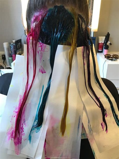 Peek A Boo Unicorn Color Color Modern Salon