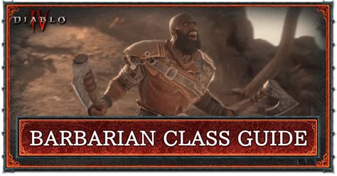 Barbarian Class Guide Skills Stats And How To Play Diablo 4 Lord