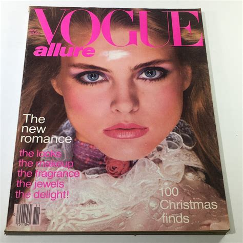 Vtg Vogue Nov 1980 Kim Alexis Cover