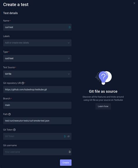CURL Testkube Documentation
