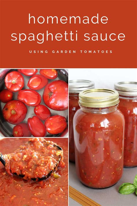 Homemade Spaghetti Sauce Artofit