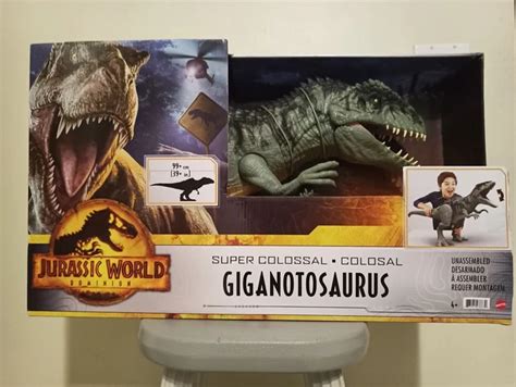 Jurassic World Dominion Super Colossal Giganotosaurus Toy 39 Inches In
