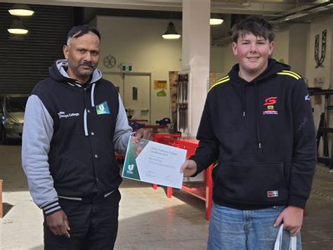 Mitchell Vye Level 3 Automotive Academy • Rutherford College