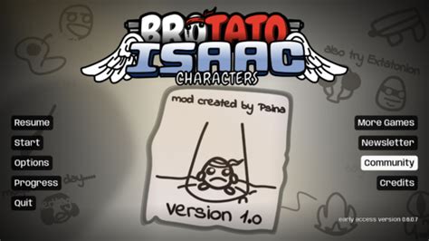 Modisaac Characters Mod Brotato Wiki