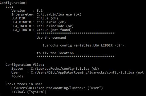 Luarocks Can T Install Library Issue Luarocks Luarocks Github