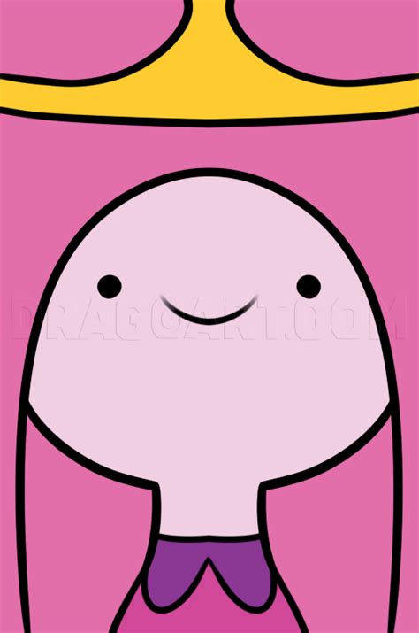 How To Draw Princess Bubblegum Easy Step By Step Drawing Guide By