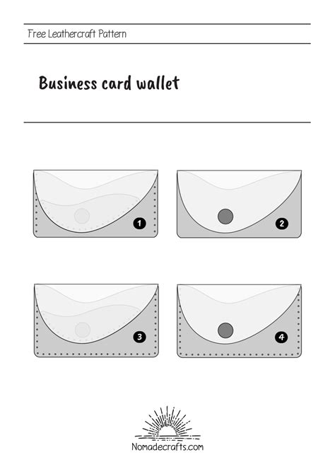 무료 패턴 및 템플릿 Nomadecrafts