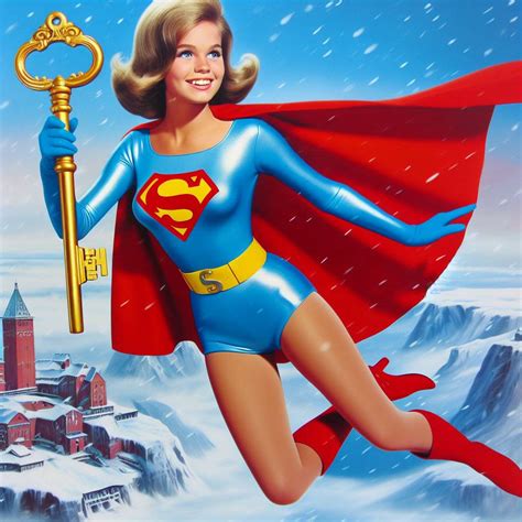 Supergirl With The Key By Blulive On Deviantart