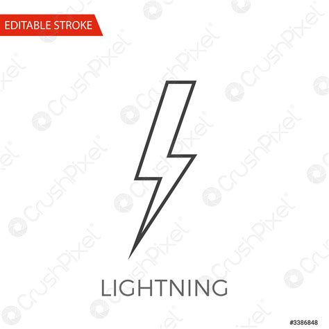 Lightning Vector Icon Stock Vector 3386848 Crushpixel Lightning Vector Icon Stock Vector 3386848 Crushpixel