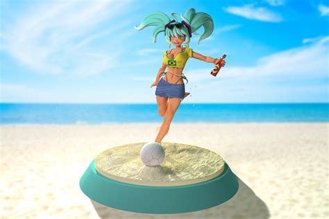 Artstation Brazilian Miku Figure