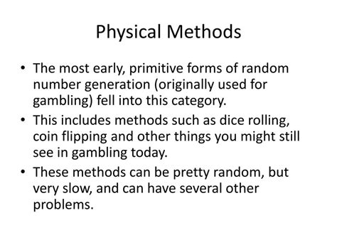 Generating Random Numbers Ppt Download😟 Descubra A Emoção Do Jogo Com O Tolima