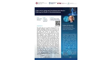 Risa Research Seminar Lights On For Ageing And Neurodegenerative Disease Exploring The