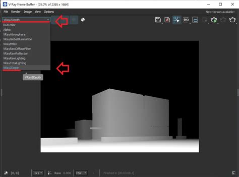 vray “zdepth” 設定編 これから始める建築cgパース