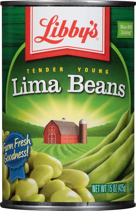 Libbys Lima Beans 15 Oz Pack Of 12 Premium Quality Convenient
