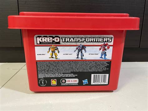 Kre O Bricks Transformers Optimus Prime Bumblebee Jazz Hobbies