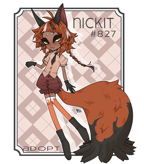 Nickit Gijinka Adopt By Kiillercleriic On Deviantart