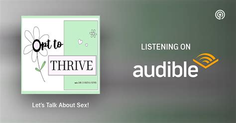 Lets Talk About Sex Opt To Thrivefor Midlife Women Podcasts On