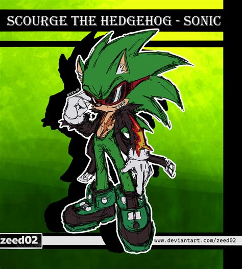 Scourge The Hedgehog Sonic Color By Zeed02 On Deviantart