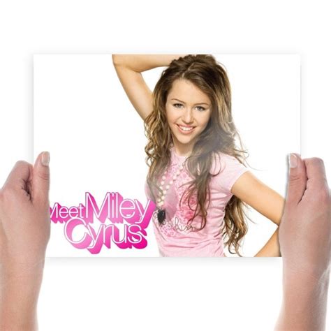 Meet Miley Cyrus Music Cd Cover Art Art Poster Print 24x18 Inch
