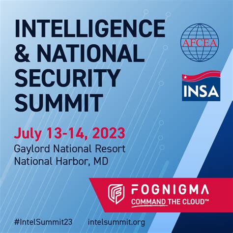 Intelligence And National Security Summit Fognigma