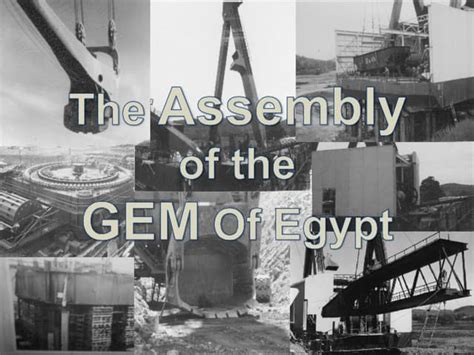 Assembly Of The Gem Ppt Geology Science