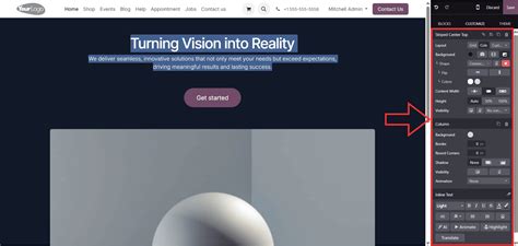 How To Build And Customize Your Website Using Odoo 18 Design Tool