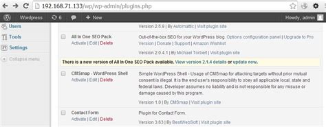 Cmsmap Tool V06 Simple Cms Vulnerability Scanner Exploit