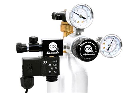 Dual Stage Co2 Regulator With Solenoid For Aquarium Art Pro Se Series