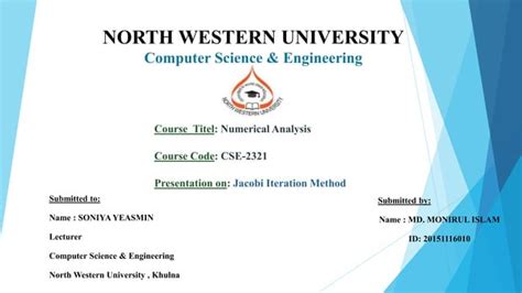 jacobi iteration method pptx web development internet