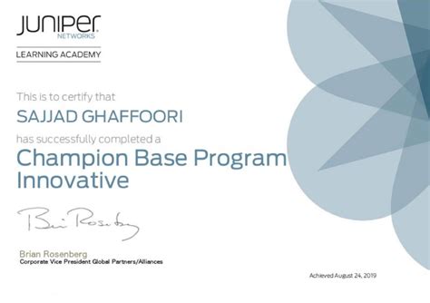 Sajjad Ghaffoori On Linkedin Juniper Innovative