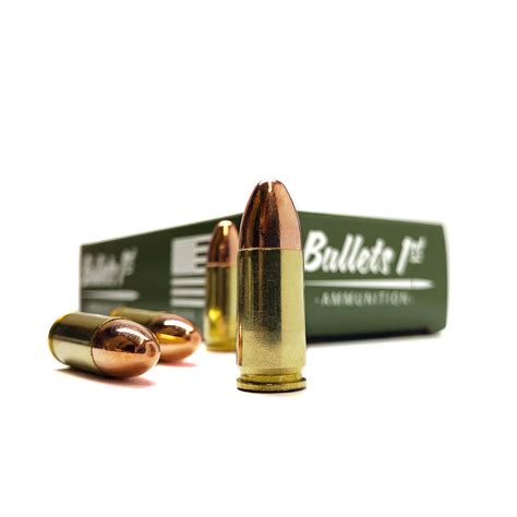 Bullets 1st 9mm 124 Gr Tmj 50 Ct