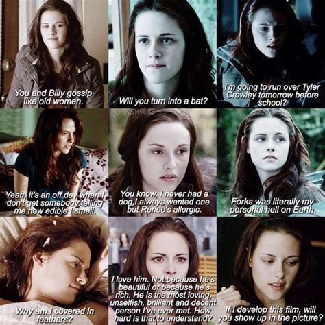 Bellas Best Sarcastic Comments Twilight Saga Twilight Book