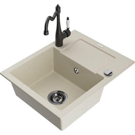Zlewozmywak Granitowy Enzo Mexen Beżowy 576x465 464538 Sklep Brw