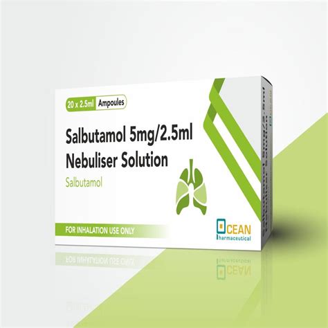 Salbutamol Nebuliser Solution Dosage Form As Per Instruction At Best