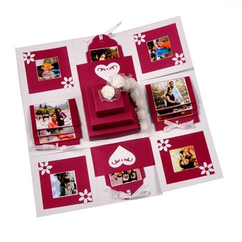 Exploding T Box Handmade Explosion Box Surprise Cake Explosion