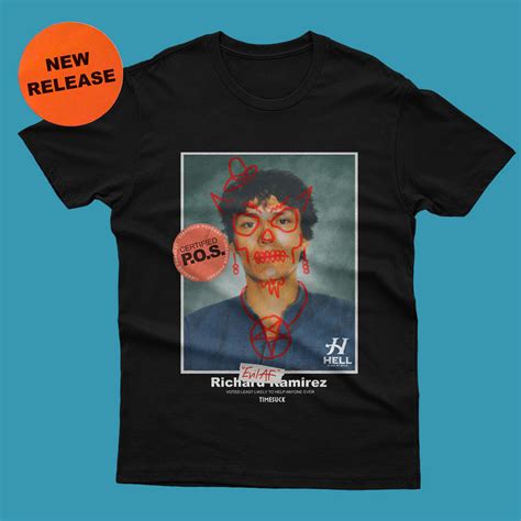 Richard Ramirez Yearbook Tee Bad Magic Productions
