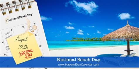 National Beach Day August 30 Enjoy Summer Fun And Keep Beaches Clean