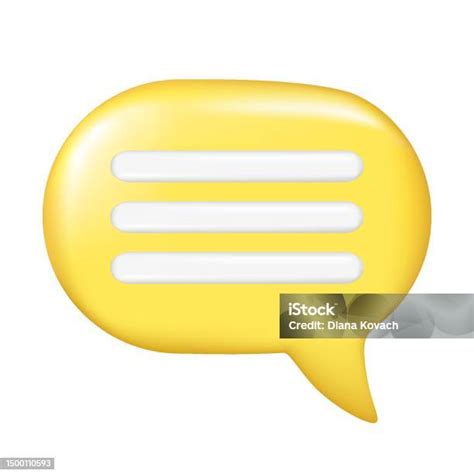 사실적인 3d 말풍선 텍스트 메시지 상자 흰색 선이 있는 채팅 상자 장식적인 3d 요소 채팅 대화 아이콘 거품 기호를 말한다