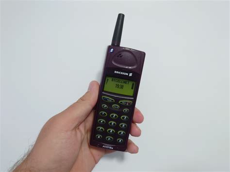 Rare Tetris Ericsson A1018s Vintage Mobile Phone Brick Retro Film Prop