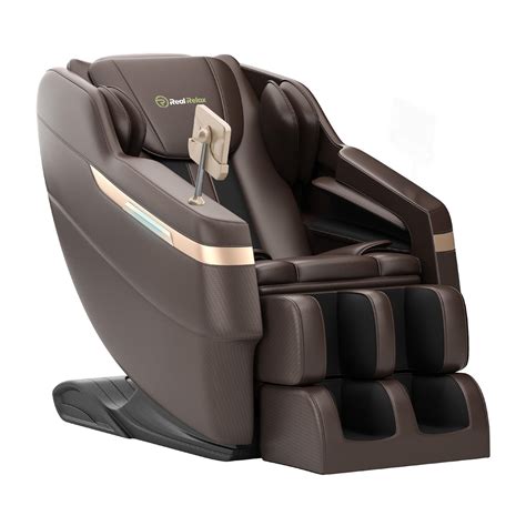 Real Relax 2025 Full Body Massage Chair Zero Gravity Shiatsu Massage