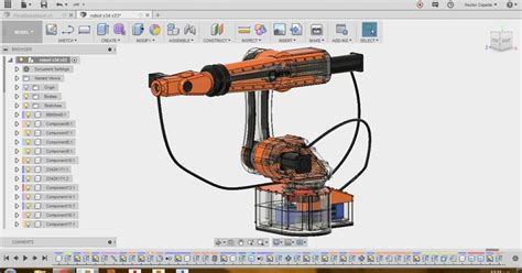 Robotic Industrial Arm Design Autodesk Community Gallery
