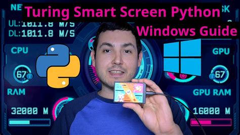 Windows Guide Python Turing Smart Screen System Monitor