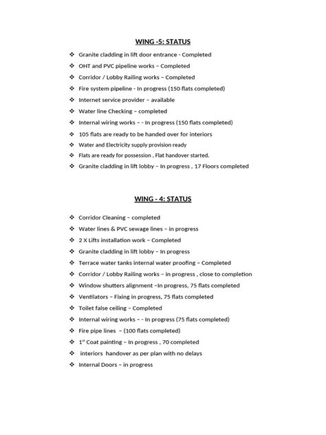 Updates On Tower C As On 30 08 2024 Pdf