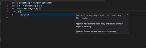 Smarter Intellisense · Issue 93027 · Microsoftvscode · Github