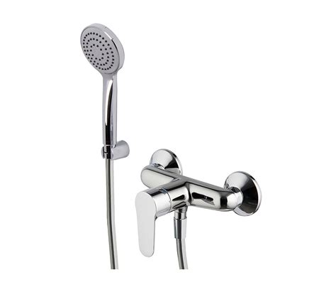 Serie 22 F3835 Exposed Shower Mixer With Shower Set Architonic