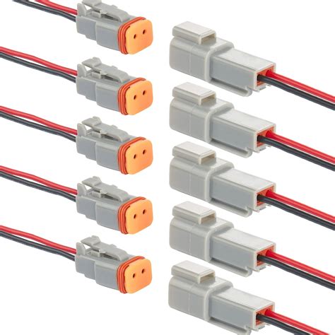 Woodguilin Deutsch Dt 2 Pin Connector2 Way Dt Automotive