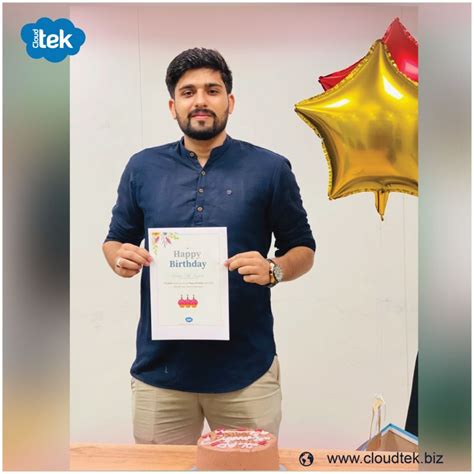 Celebrating Colleague Mohsin Ali Hashmis Birthday Cloudtek Posted On The Topic Linkedin